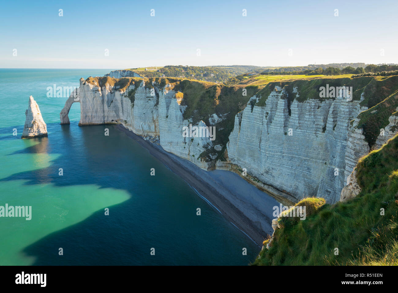 Etretat Normandy, France Stock Photo - Alamy Etretat Normandy, France Stock Photo - Alamy