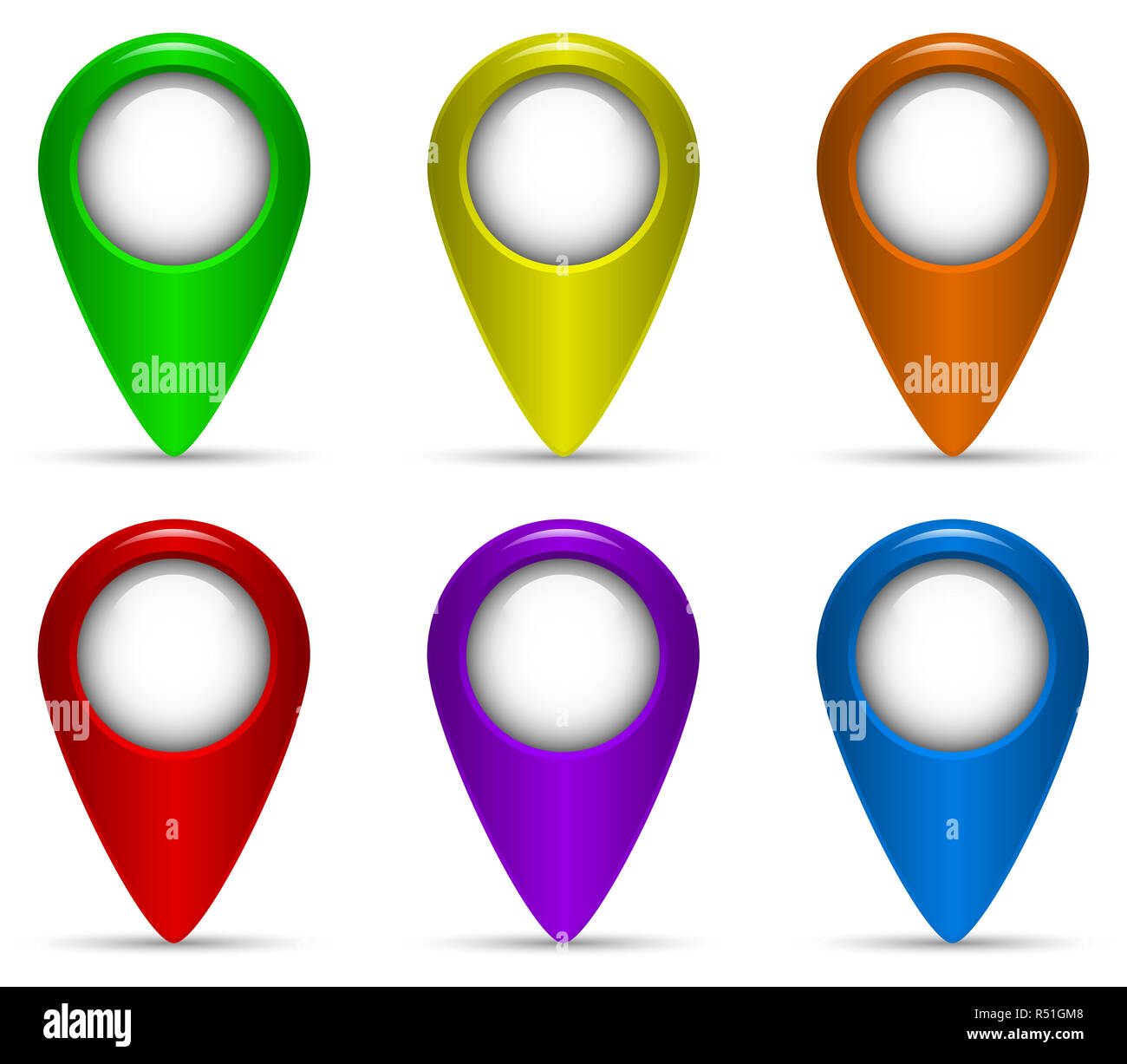colored map pointers Stock Photo - Alamy colored map pointers Stock Photo - Alamy