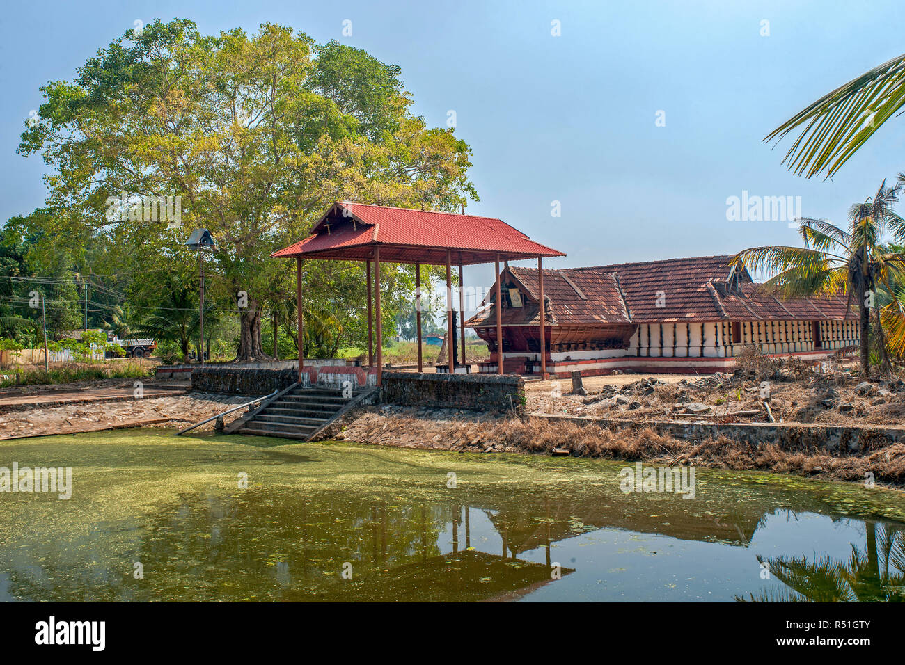 Temple travel kerala landscape hi-res stock photography and images - Alamy
