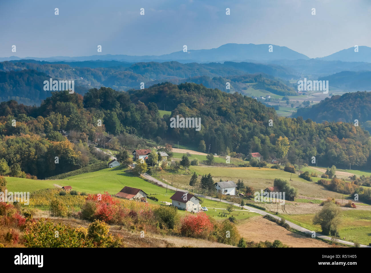 Zagorje hills croatia hi-res stock photography and images - Alamy