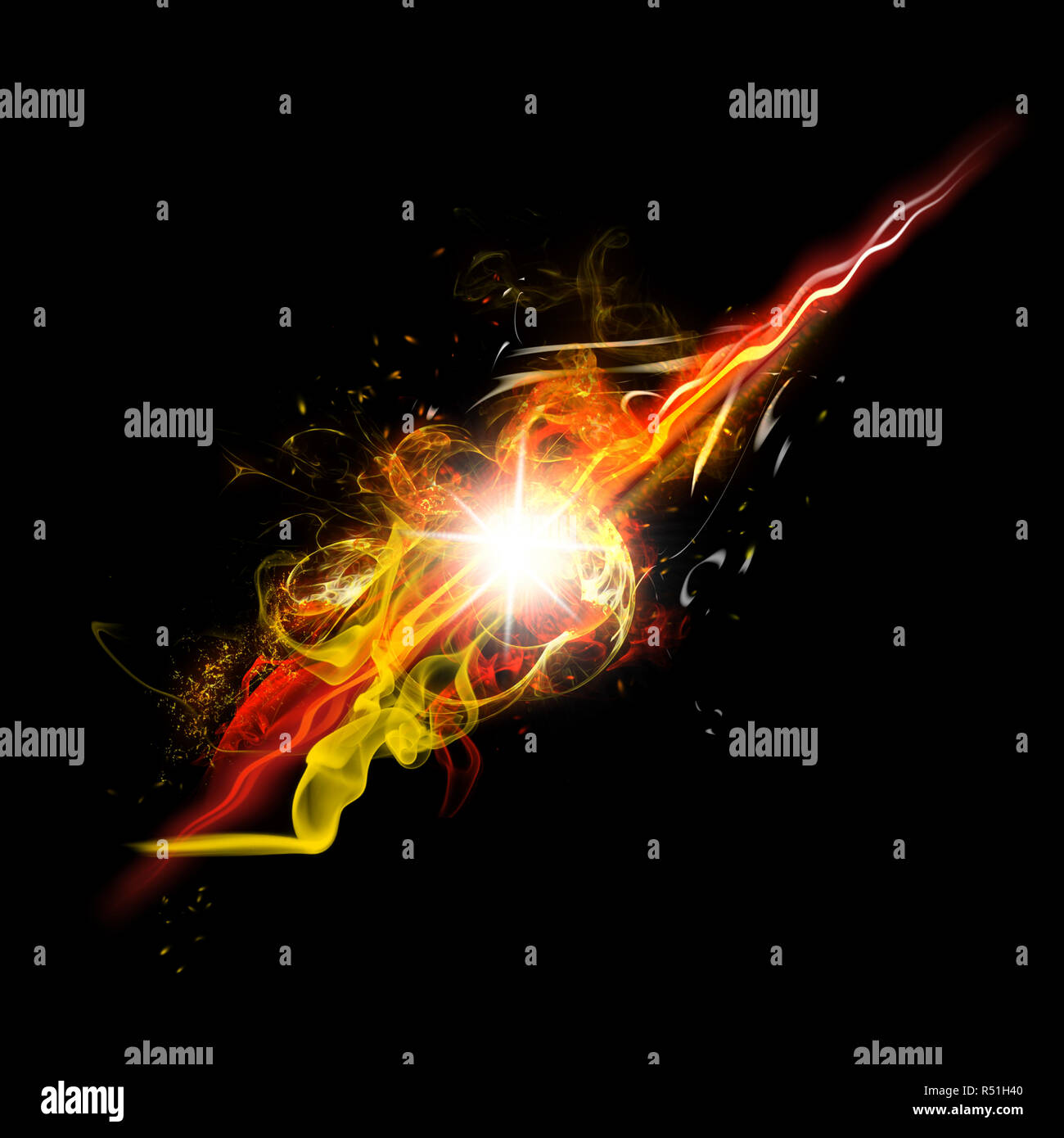 Isolated abstract realistic fire flame hi-res stock photography and ...