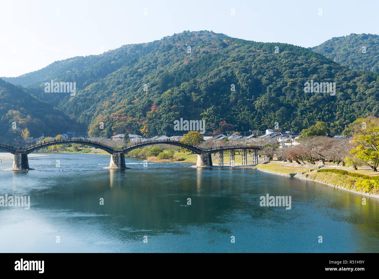Kintai Bridge in Japan Stock Photo - Alamy