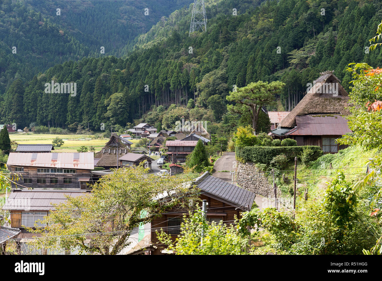 Rural landscape of Historical village Miyama in Kyoto Stock Photo - Alamy