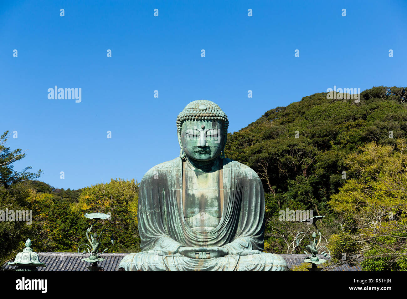 Great Buddha Daibutsu in Tokyo Stock Photo - Alamy