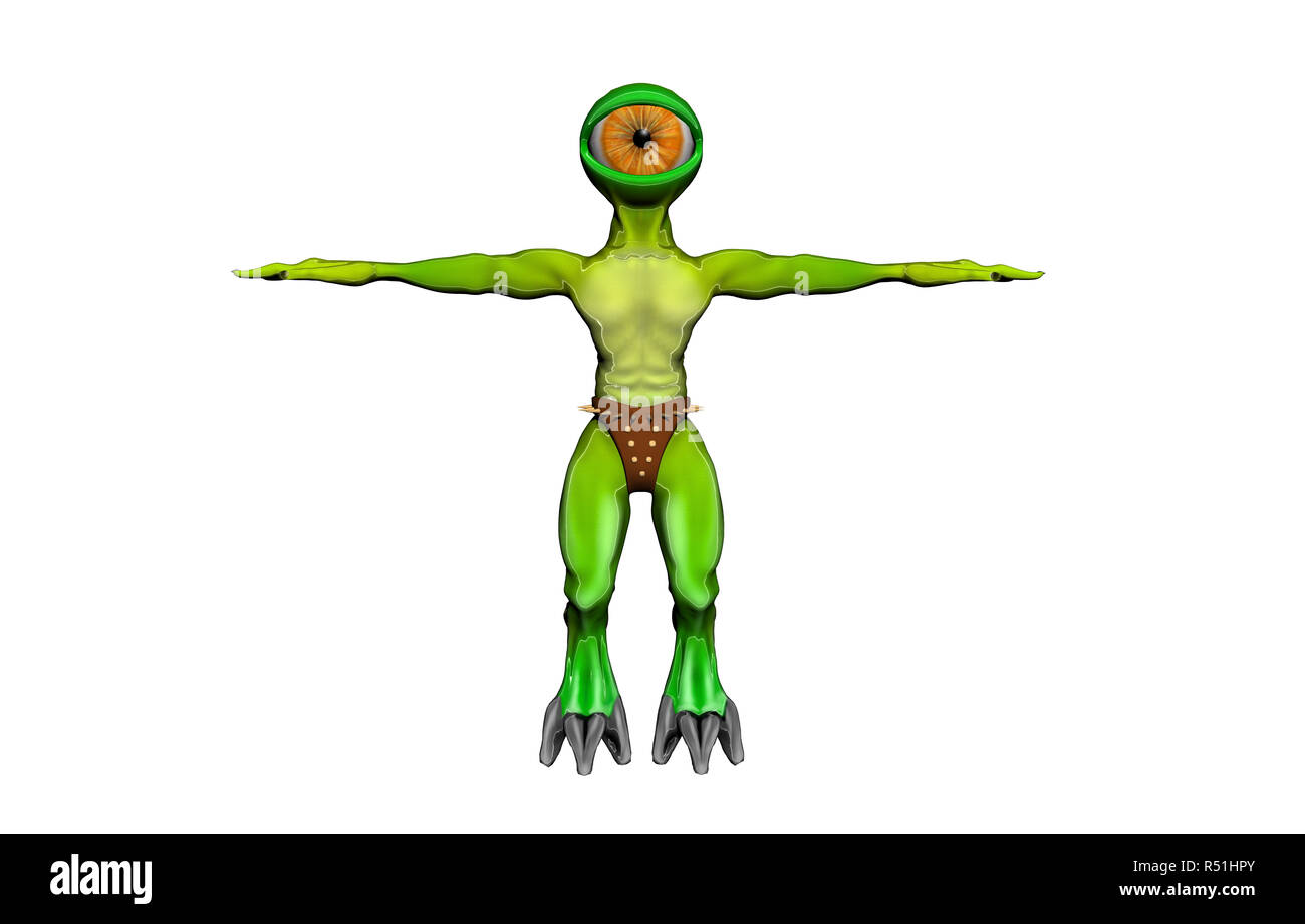 One eyed monster Cut Out Stock Images & Pictures - Alamy