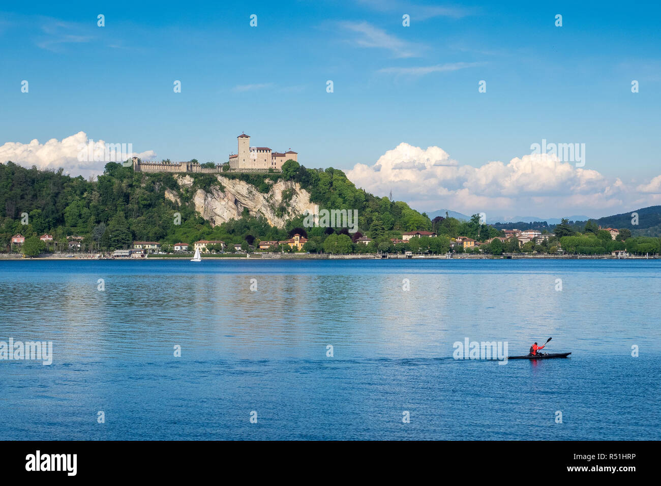Rocca old castle angera hi-res stock photography and images - Alamy