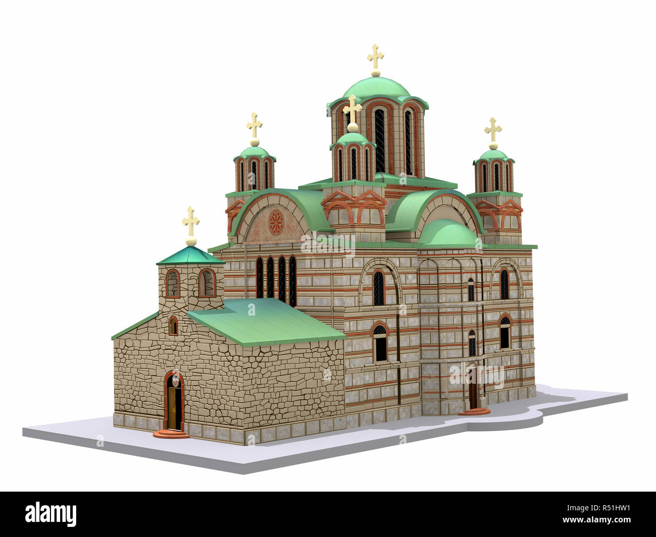 Free church Cut Out Stock Images & Pictures - Alamy