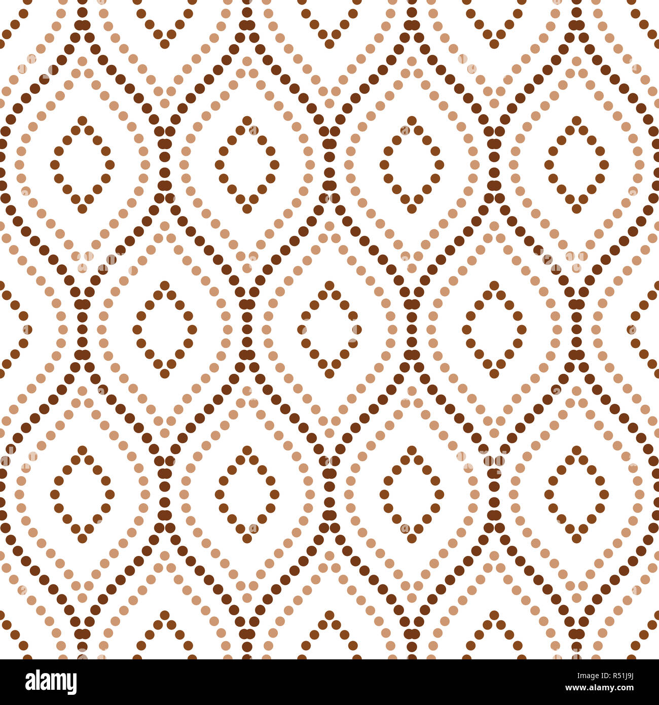 Dotted grid seamless pattern Cut Out Stock Images & Pictures - Alamy