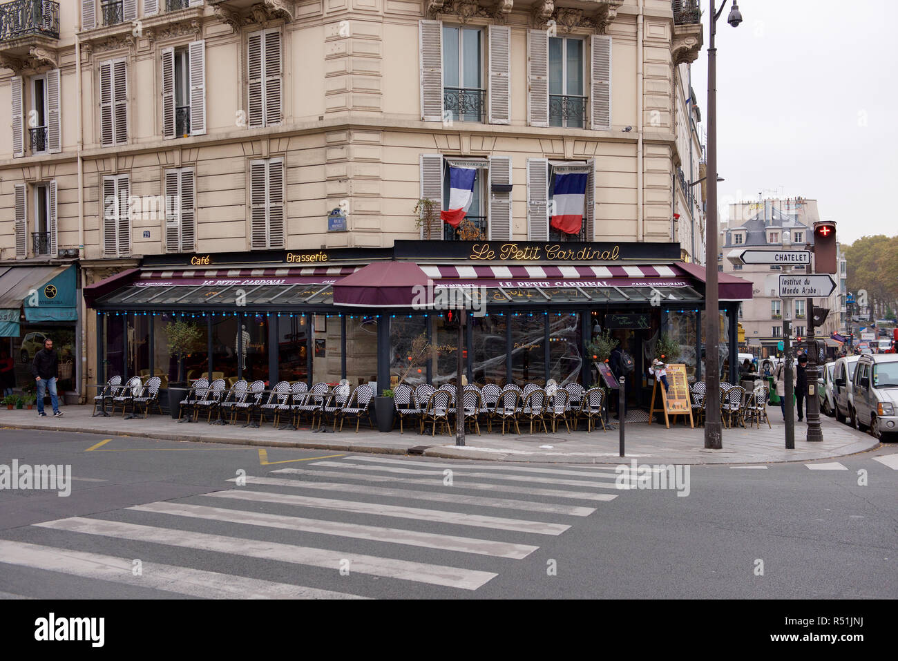 Street cafe in Paris, France Stock Photo - Alamy