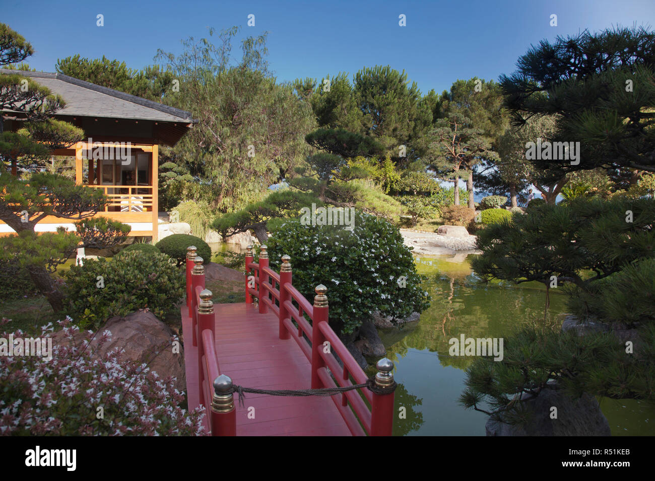 Monaco monte carlo lake bridge hi-res stock photography and images - Alamy