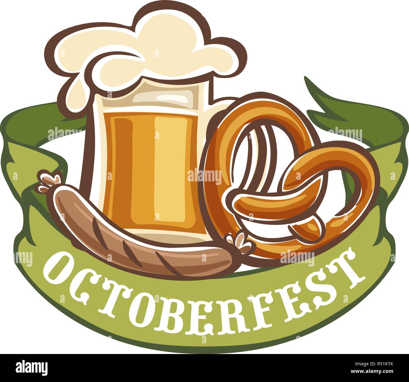 German bier Stock Vector Images - Alamy