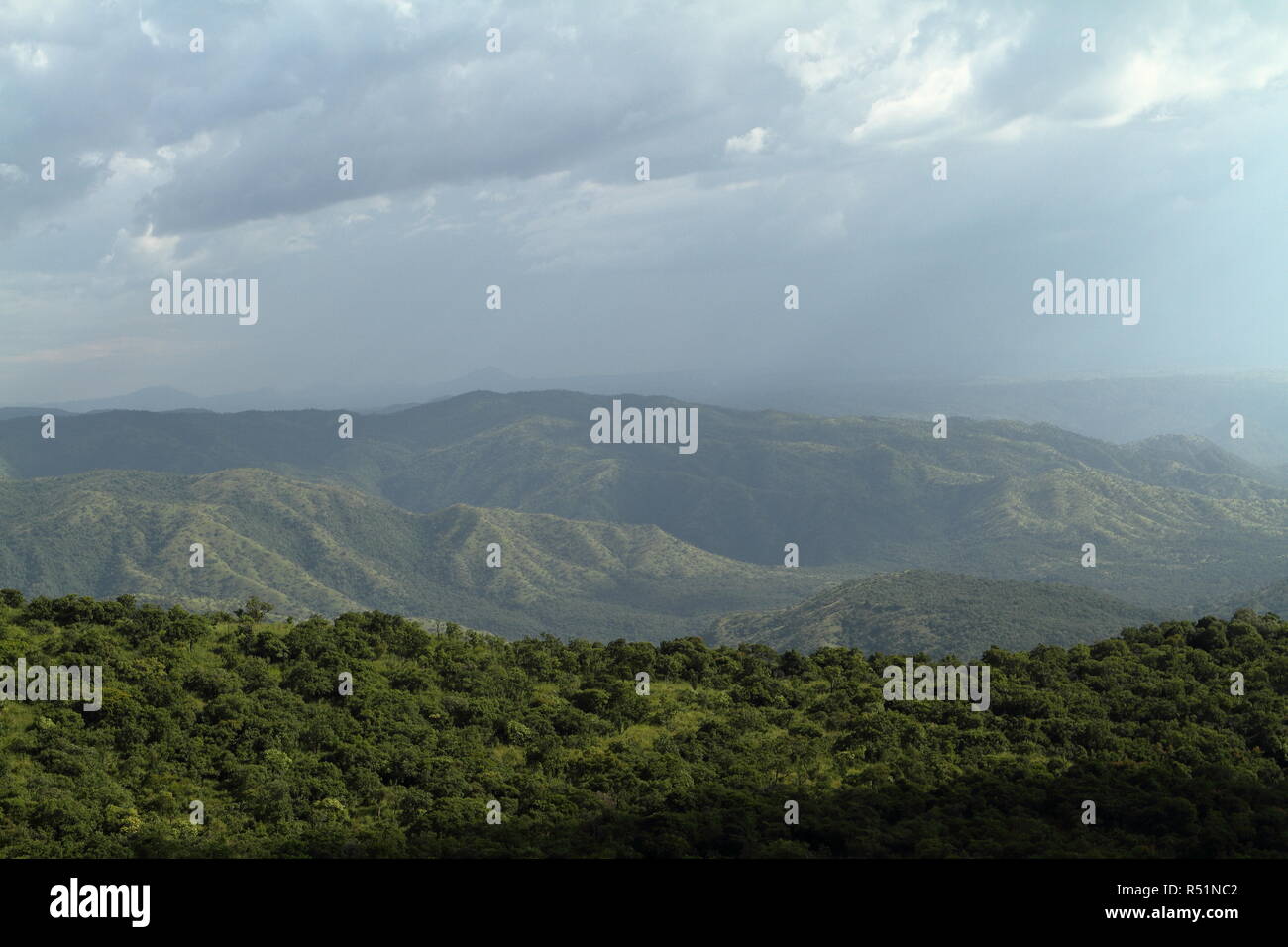 the landscape of the omo valley in ethiopia Stock Photo - Alamy