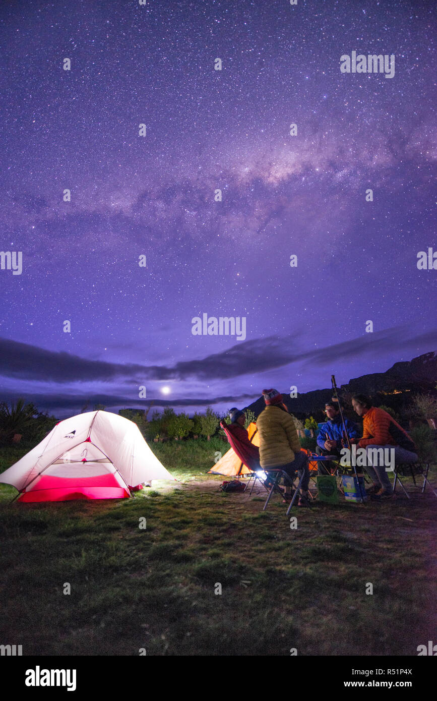 Camping Under The Stars