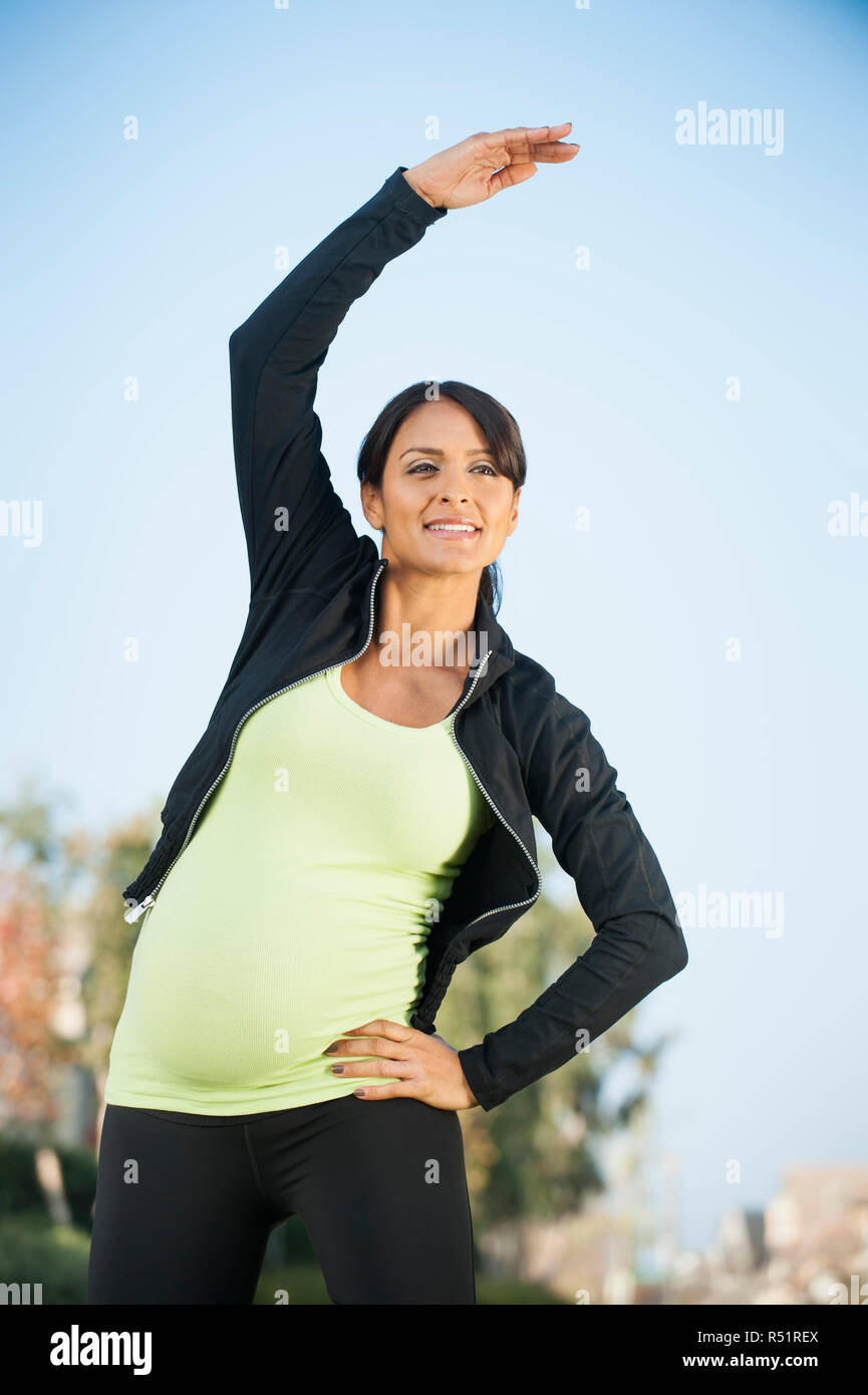 Arm stretching out blue sky hi-res stock photography and images - Alamy