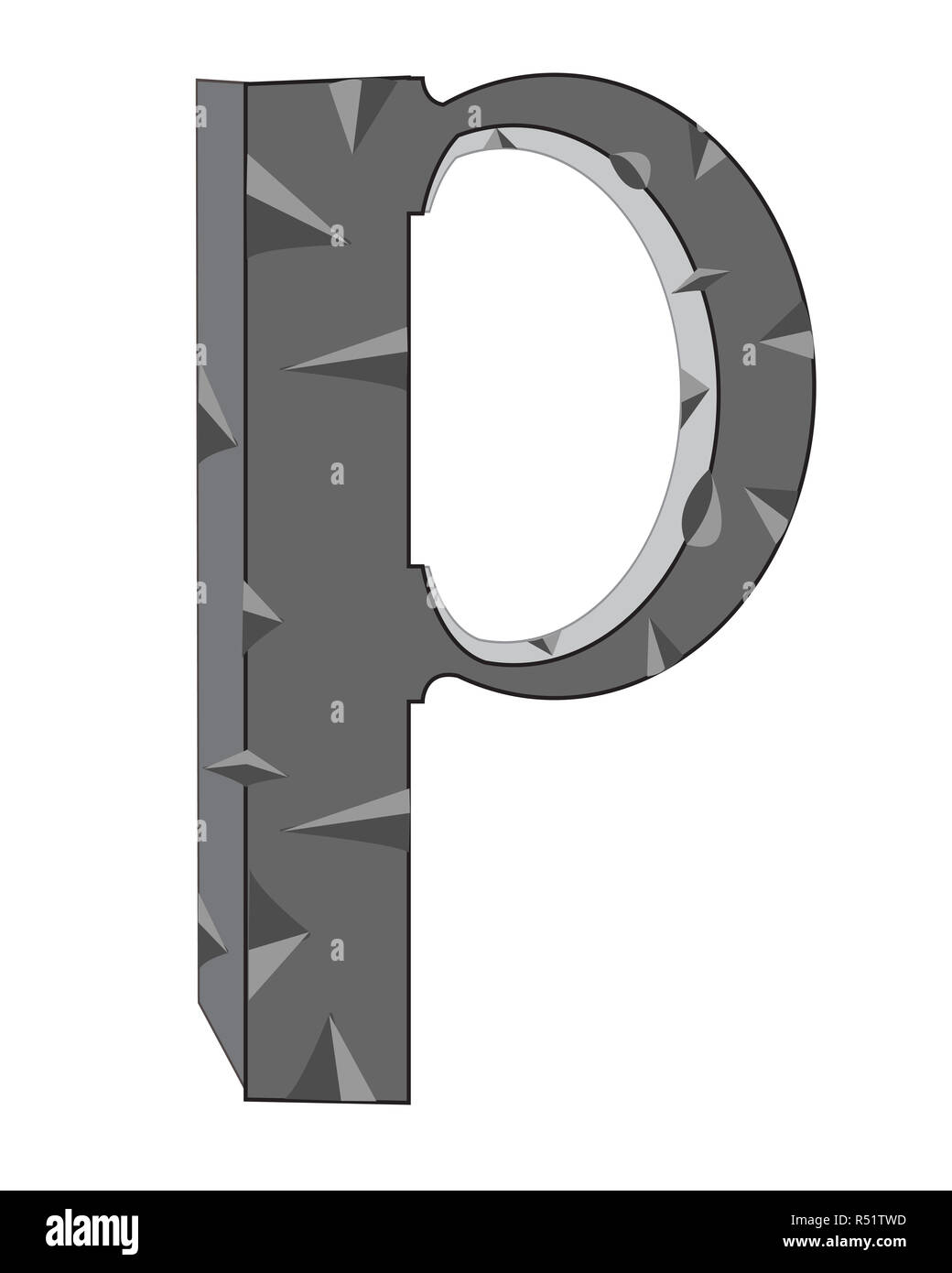 English letter stone Stock Photo - Alamy