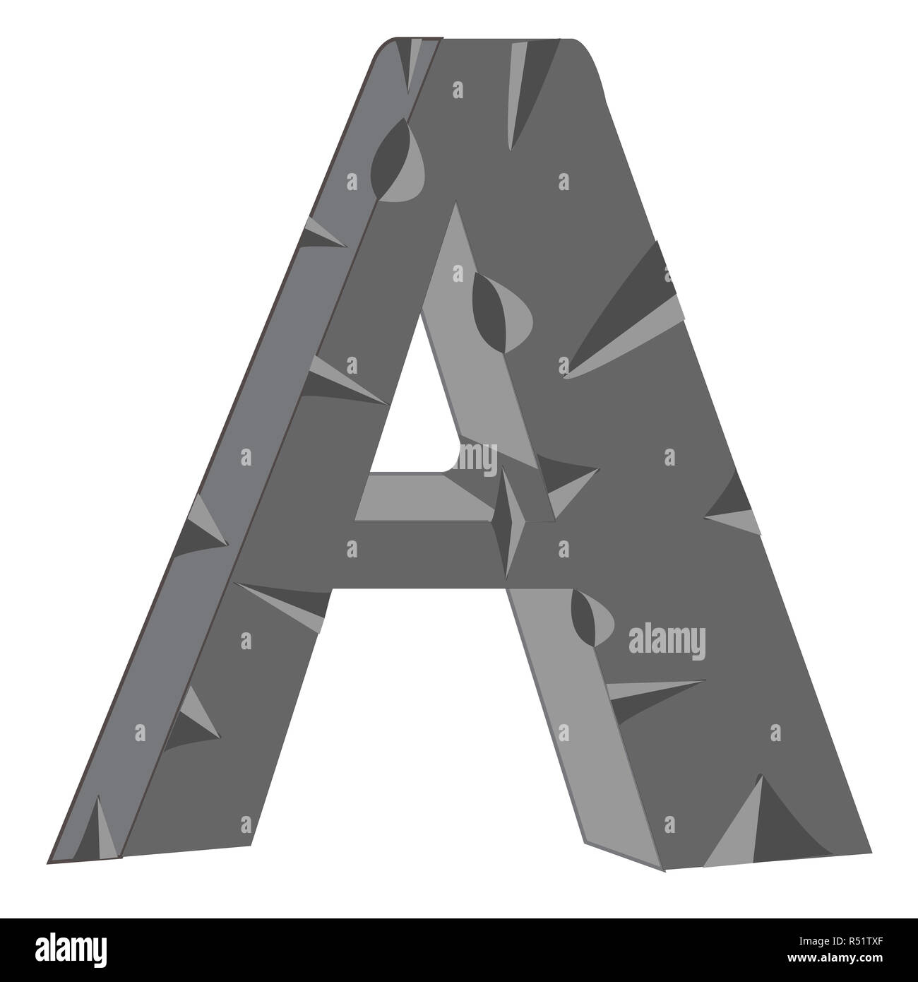 Letter from stone hi-res stock photography and images - Alamy