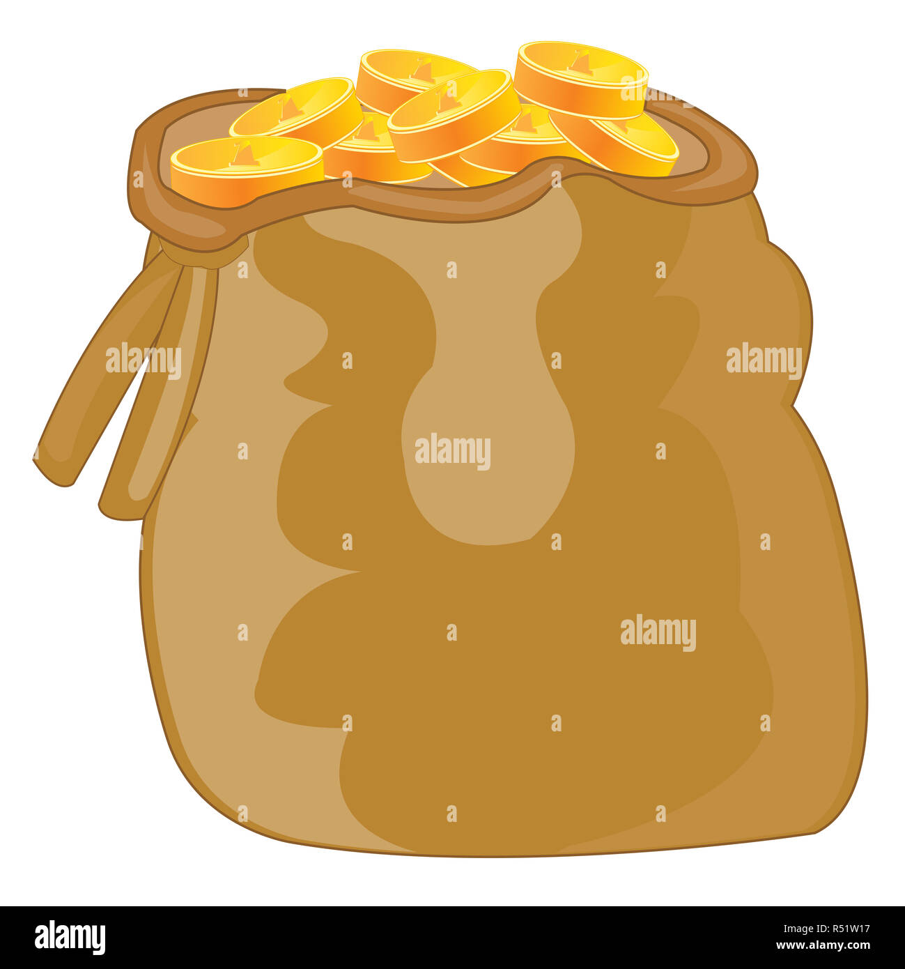 Bag of coin hi-res stock photography and images - Alamy