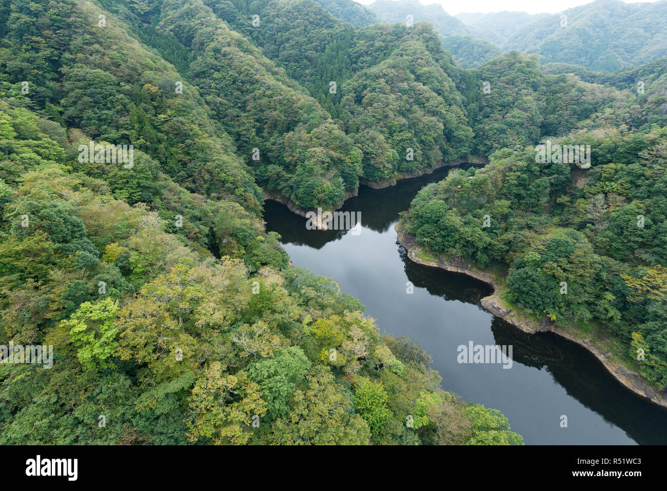 Japanese Ryujin Valley Stock Photo - Alamy
