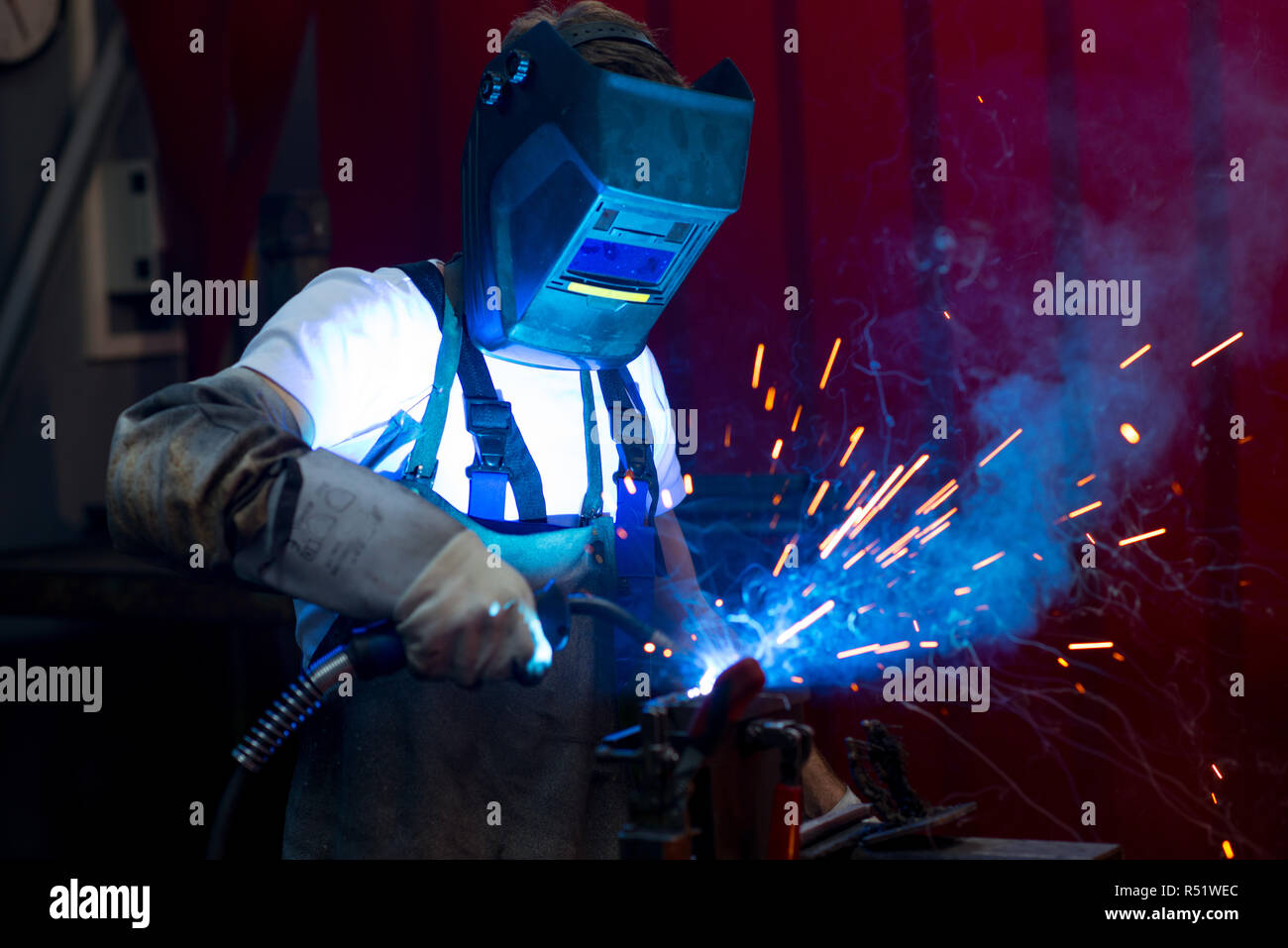 Fire protection foreman hi-res stock photography and images - Alamy