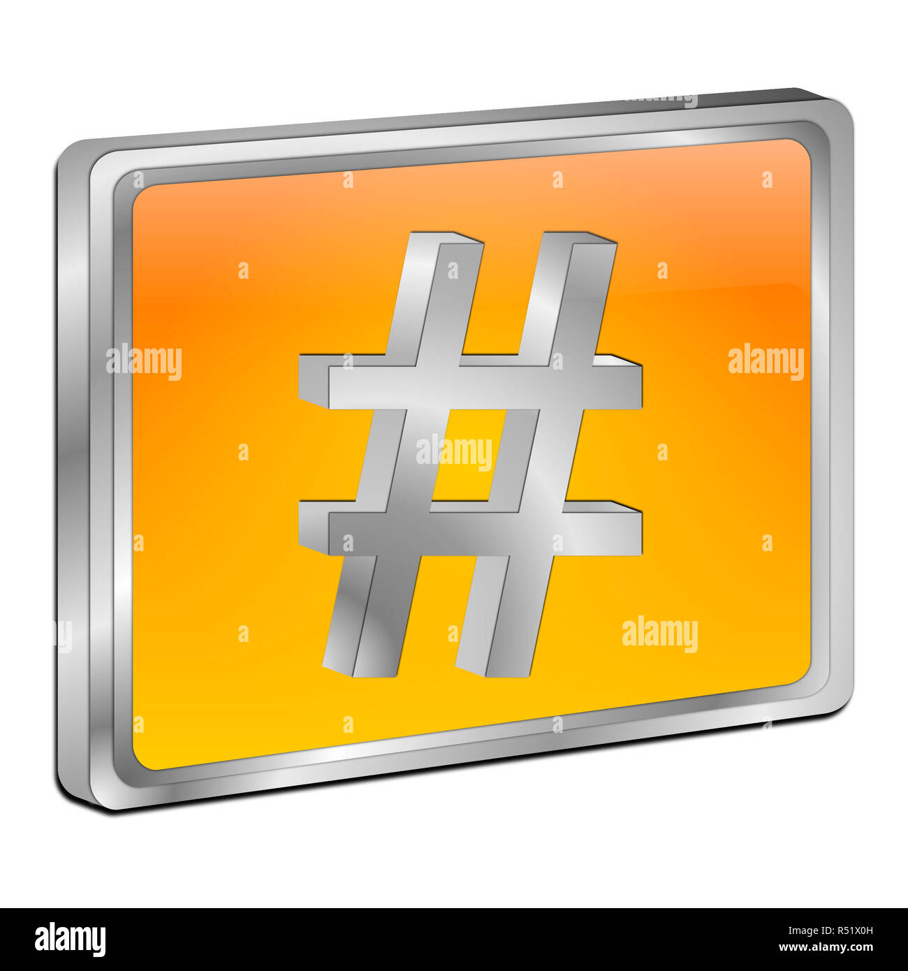 News social orange Cut Out Stock Images & Pictures - Alamy