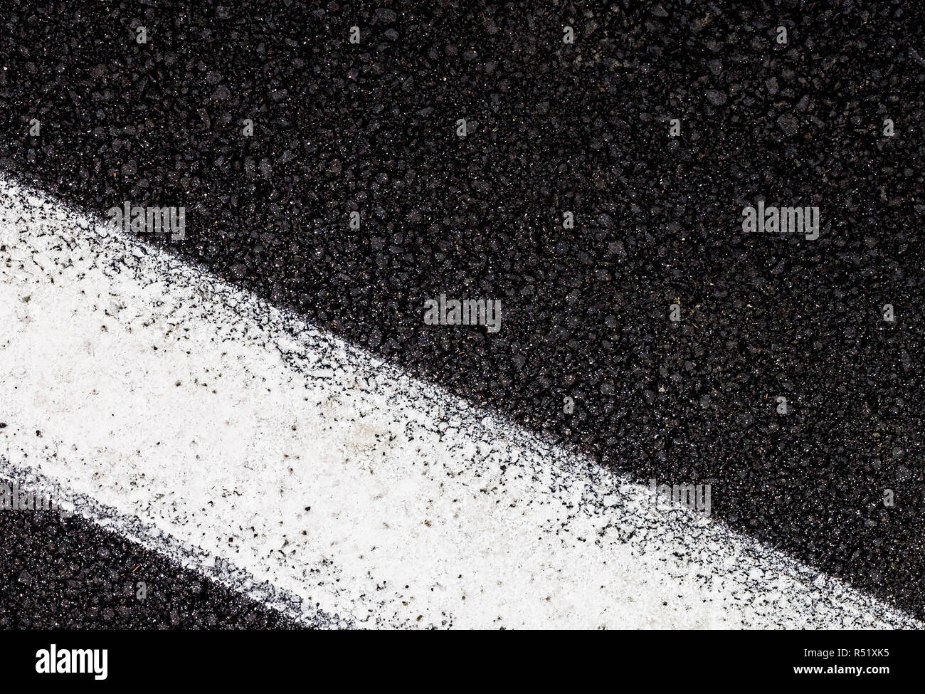 Asphalt texture with white line Stock Photo - Alamy