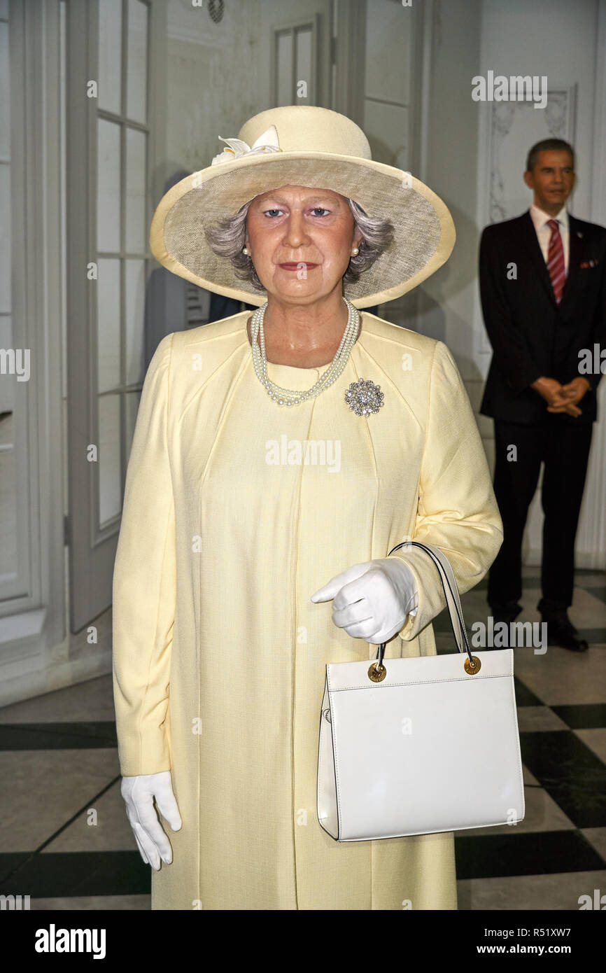 MONTREAL, CANADA - SEPTEMBER 23, 2018: Queen Elizabeth II is of the ...