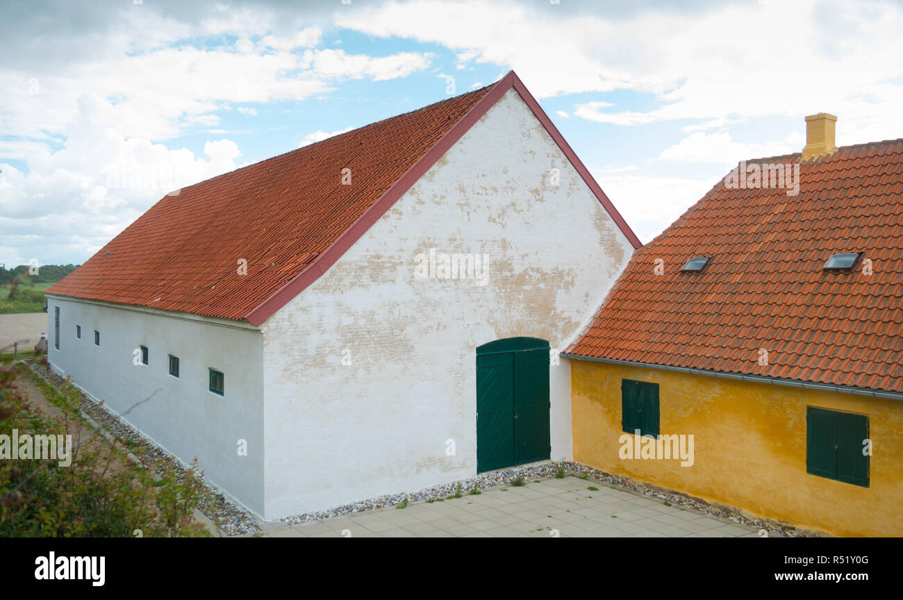 typical danish farmhouse Stock Photo - Alamy
