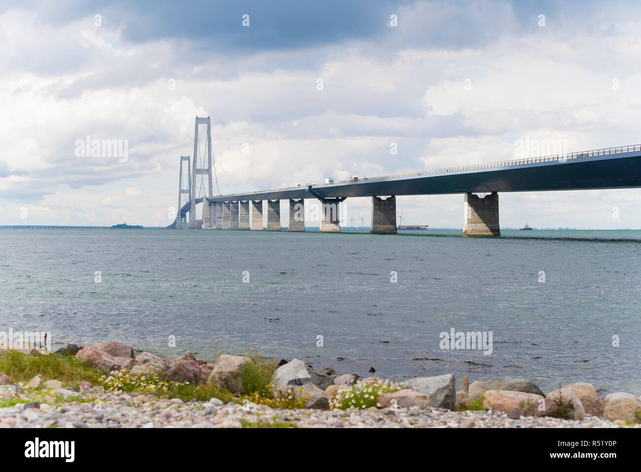 great belt bridge Stock Photo - Alamy