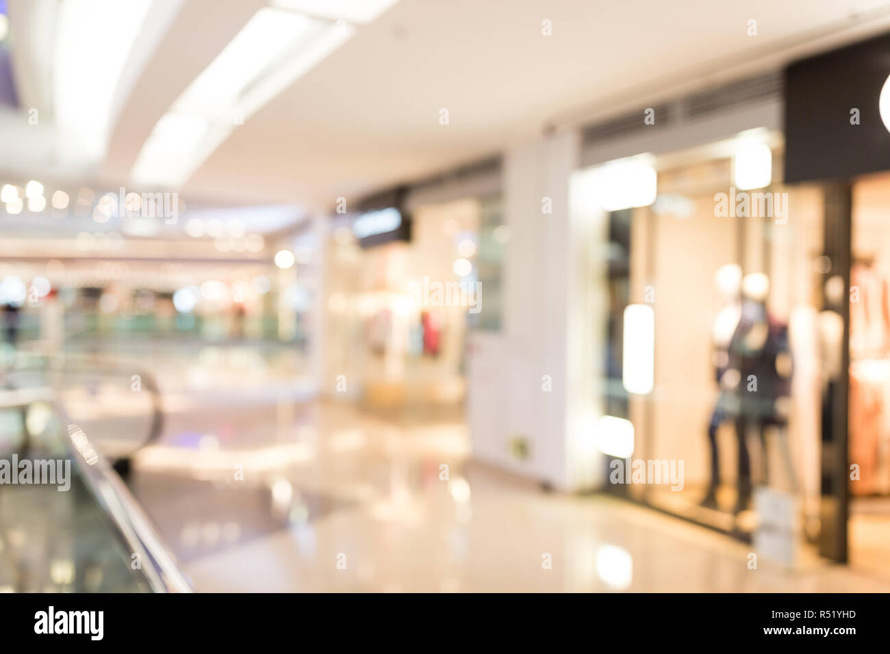 Abstract background of department store Stock Photo - Alamy