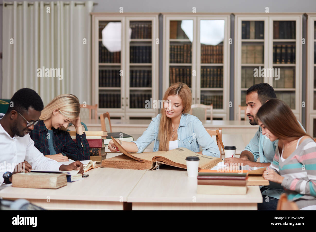 Classmate Classroom Sharing International Friend Concept Stock Photo ...