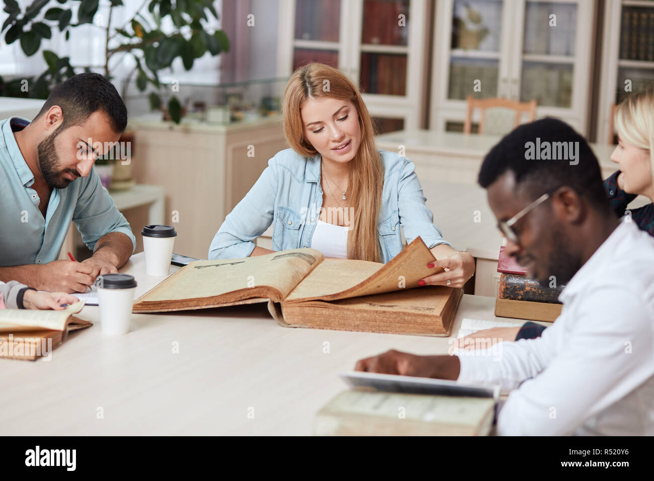 International book sharing project hi-res stock photography and images ...