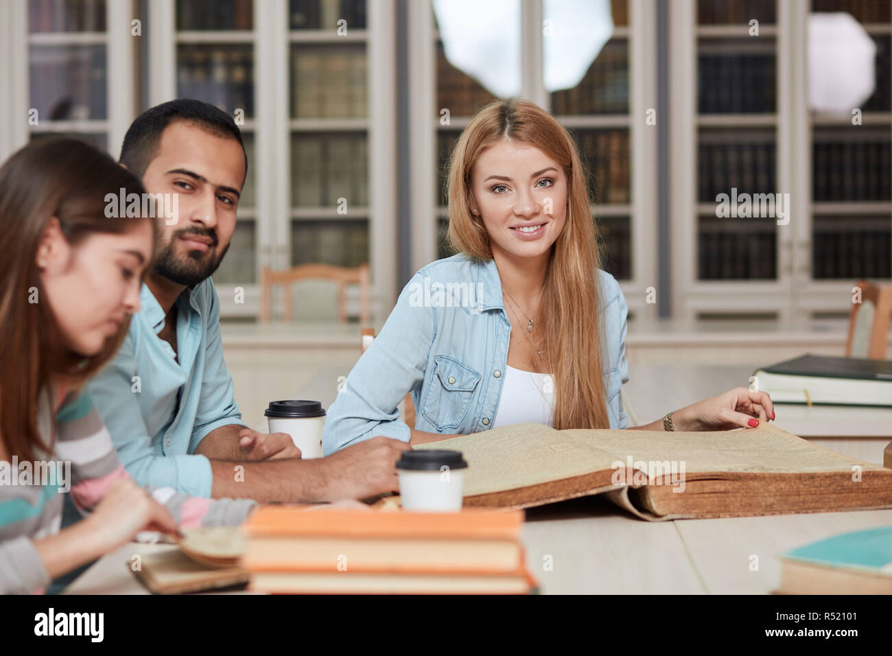 Classmate Classroom Sharing International Friend Concept Stock Photo ...