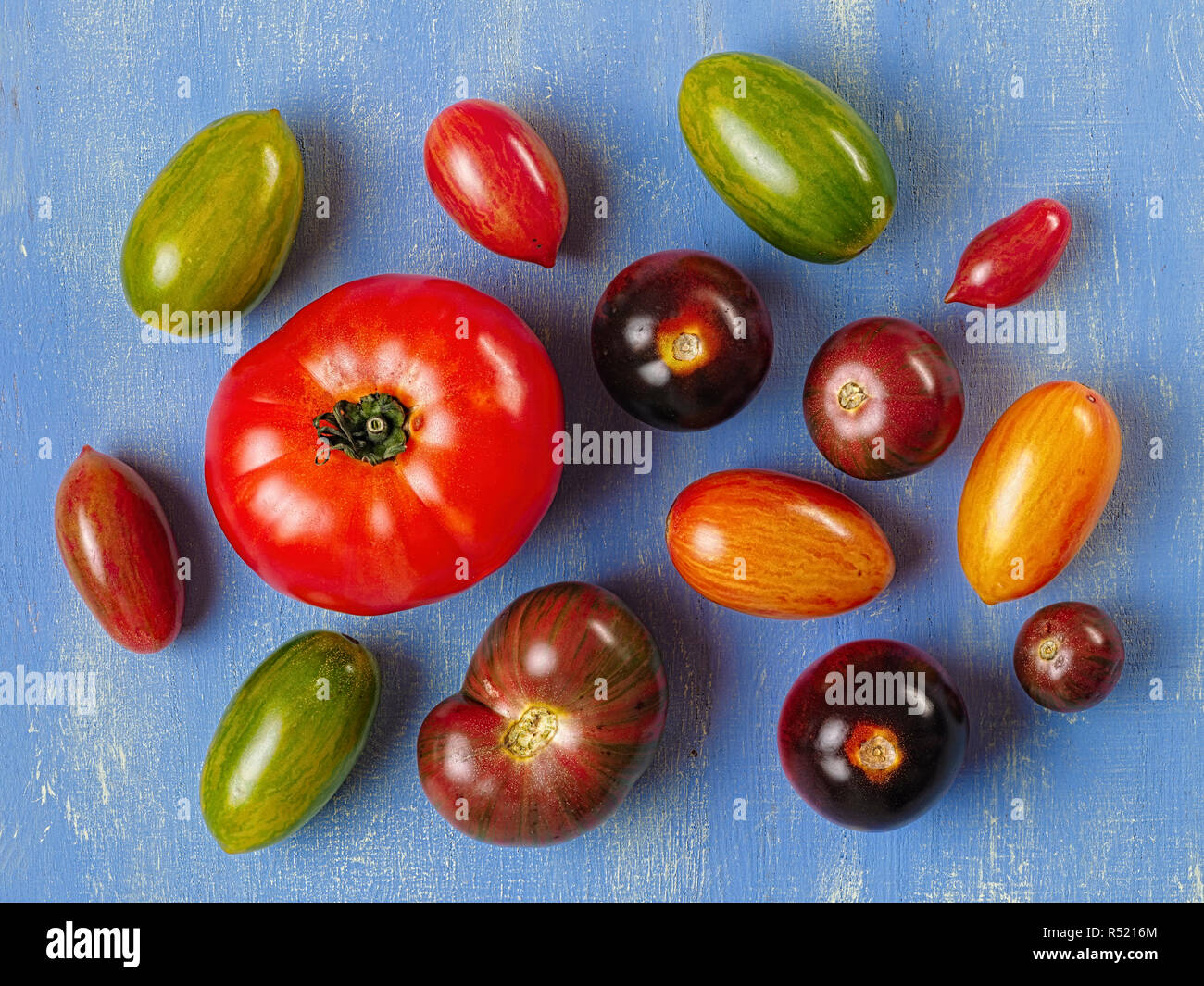 rustic heirloom tomato Stock Photo - Alamy