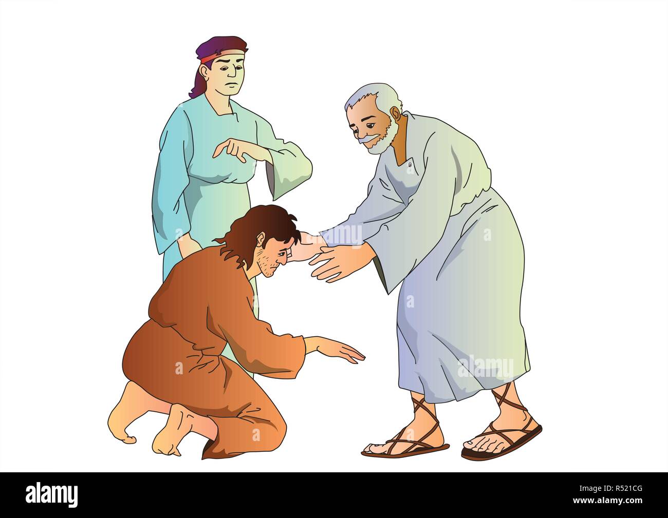 Disciples guru hi-res stock photography and images - Alamy