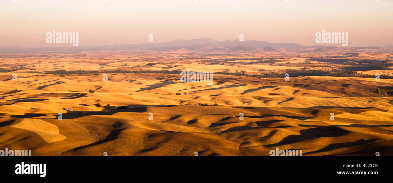 Aerial of palouse region hi-res stock photography and images - Alamy