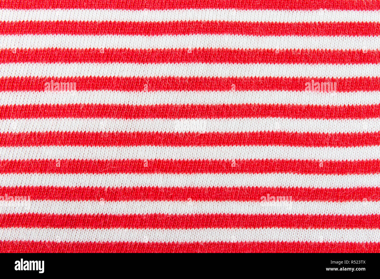 Horizontal Red and White Line Knitting Fabric Texture Pattern ...