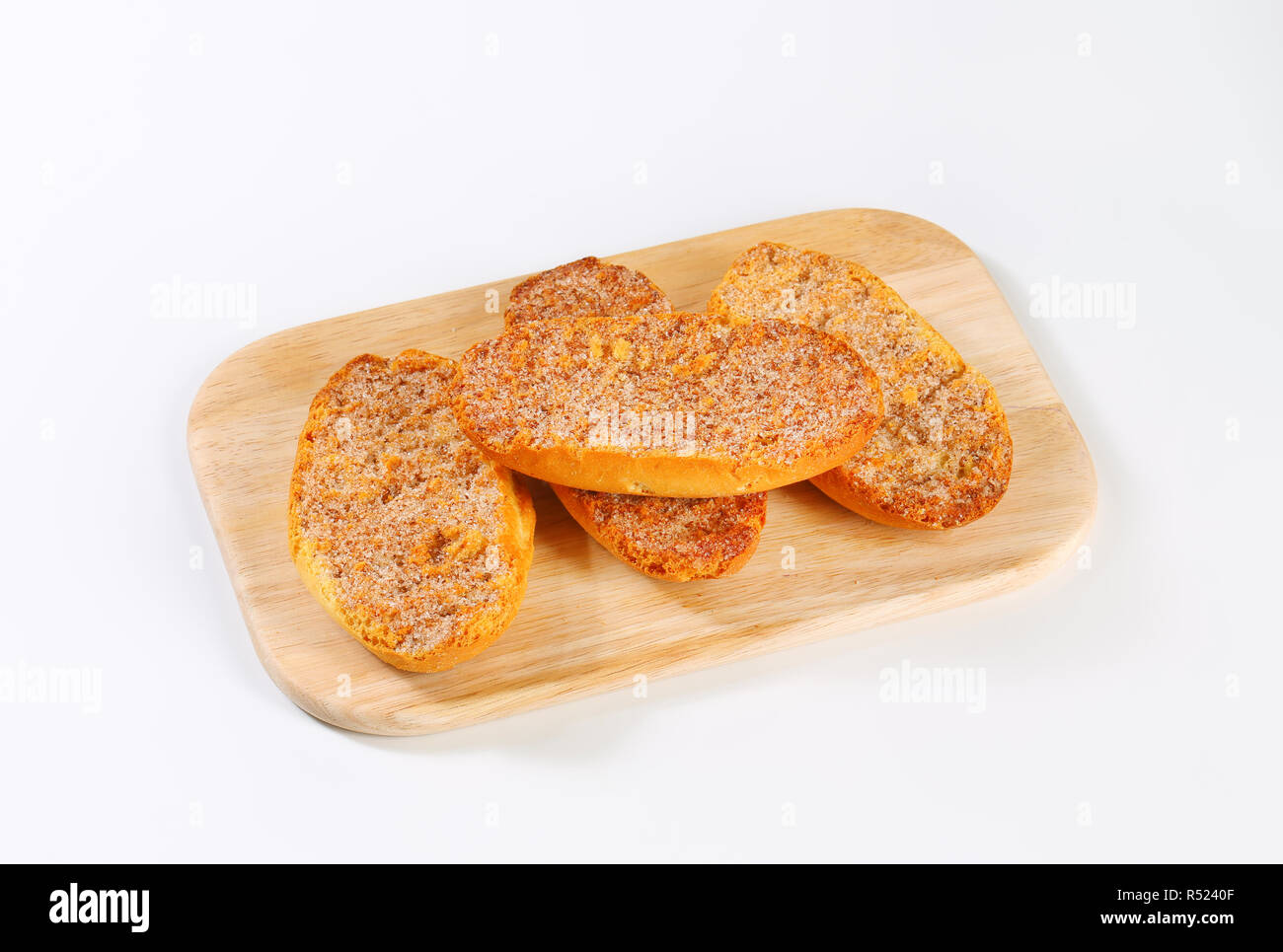 Cinnamon Flavored Rusks Stock Photo - Alamy