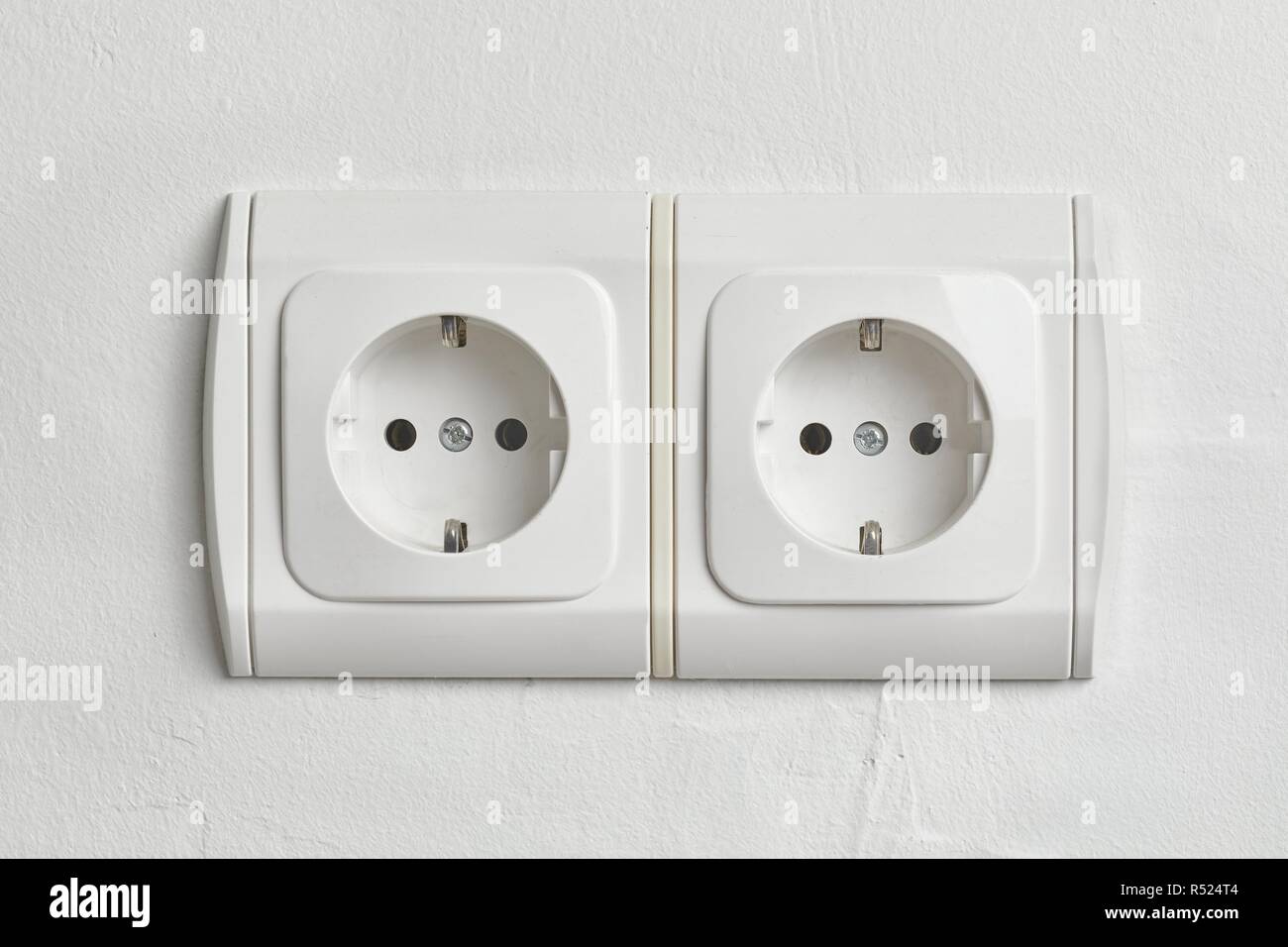 Electric Socket Closeup Stock Photo - Alamy