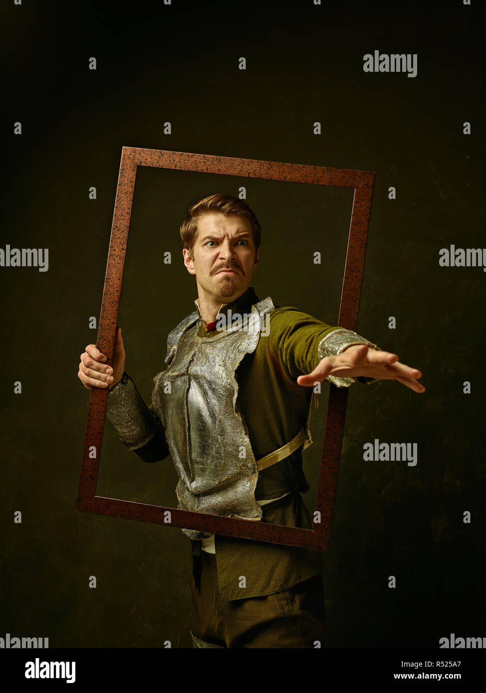 Angry medieval knight armor sword hi-res stock photography and images ...