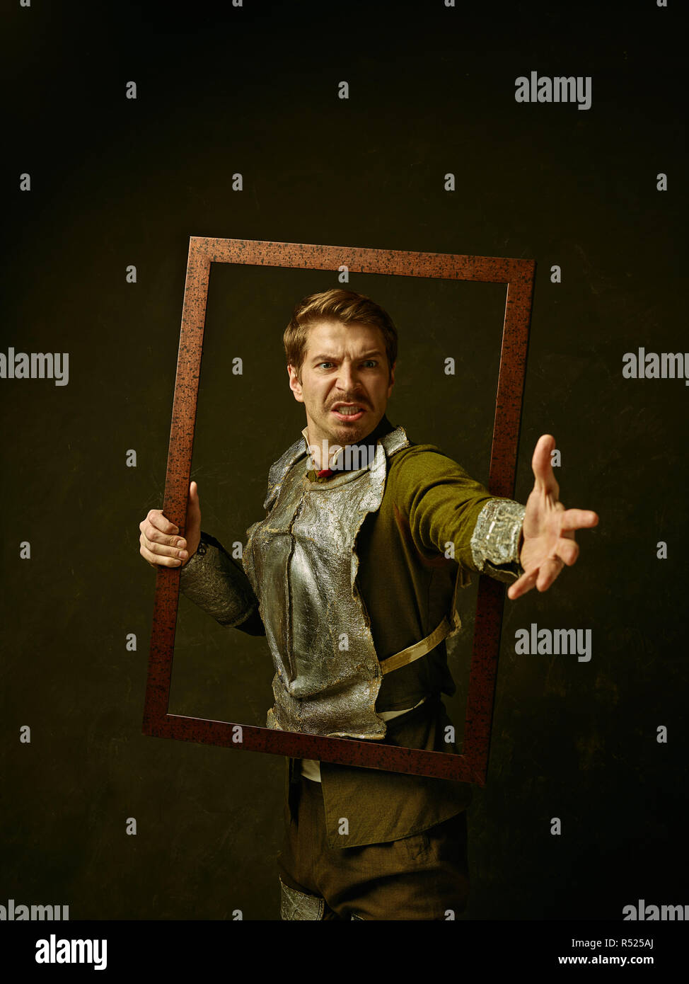 Angry medieval knight armor sword hi-res stock photography and images ...