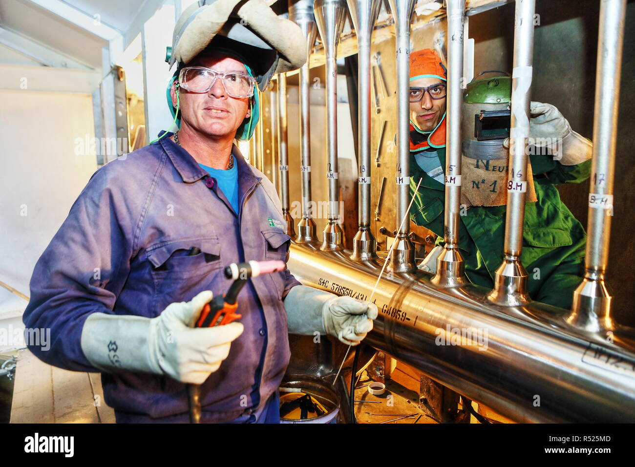 Italian ASME certified Welders from Venice perform important and ...