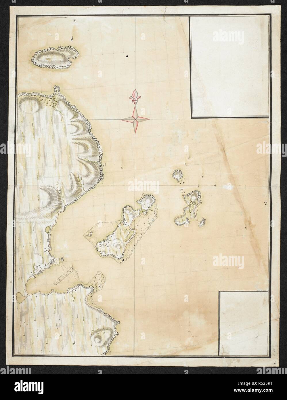 James cook map cook islands hi-res stock photography and images - Alamy