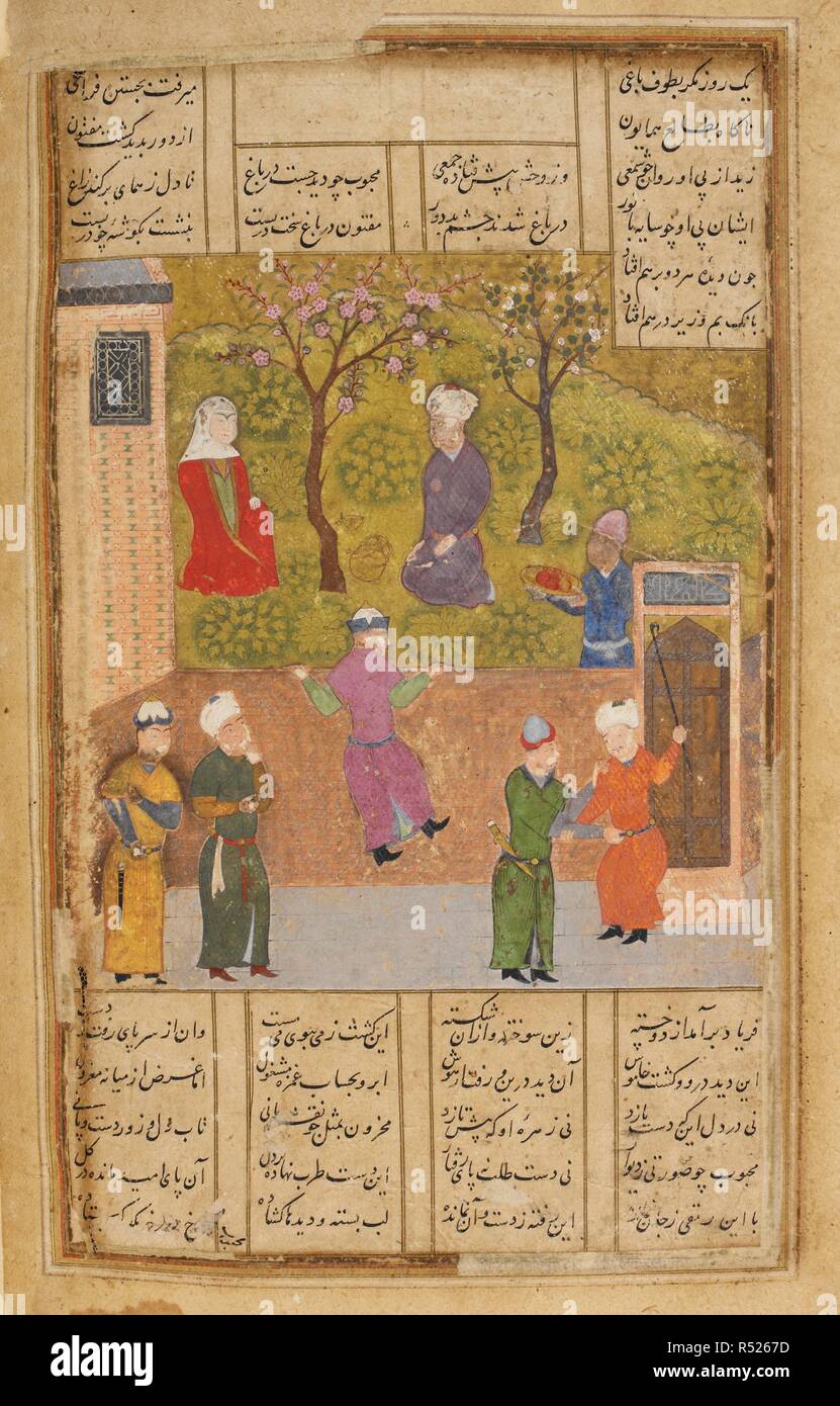 Man under tree painting hi-res stock photography and images - Alamy