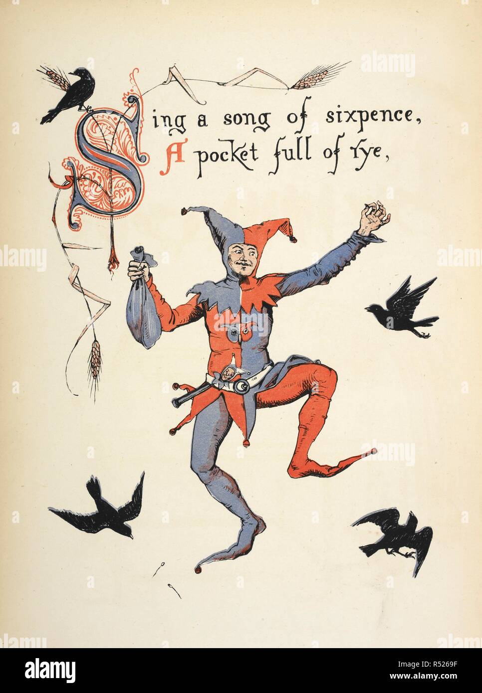 Sing A Song Of Sixpence Clipart Heart