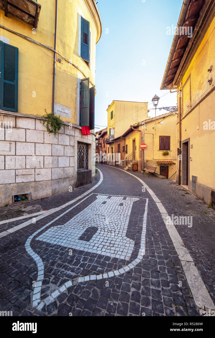 Rocca di Papa (Italy) - A nice little, old and panoramic city in the ...