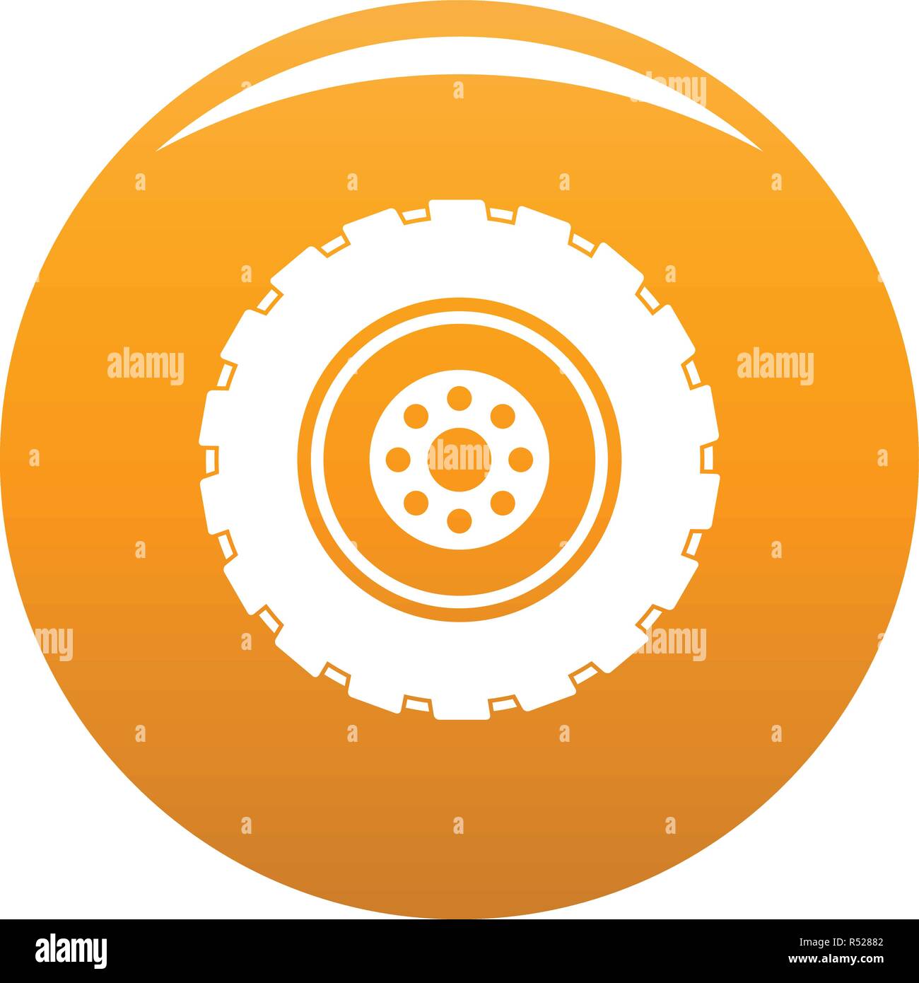 Repairing tire icon. Simple illustration of repairing tire vector icon ...
