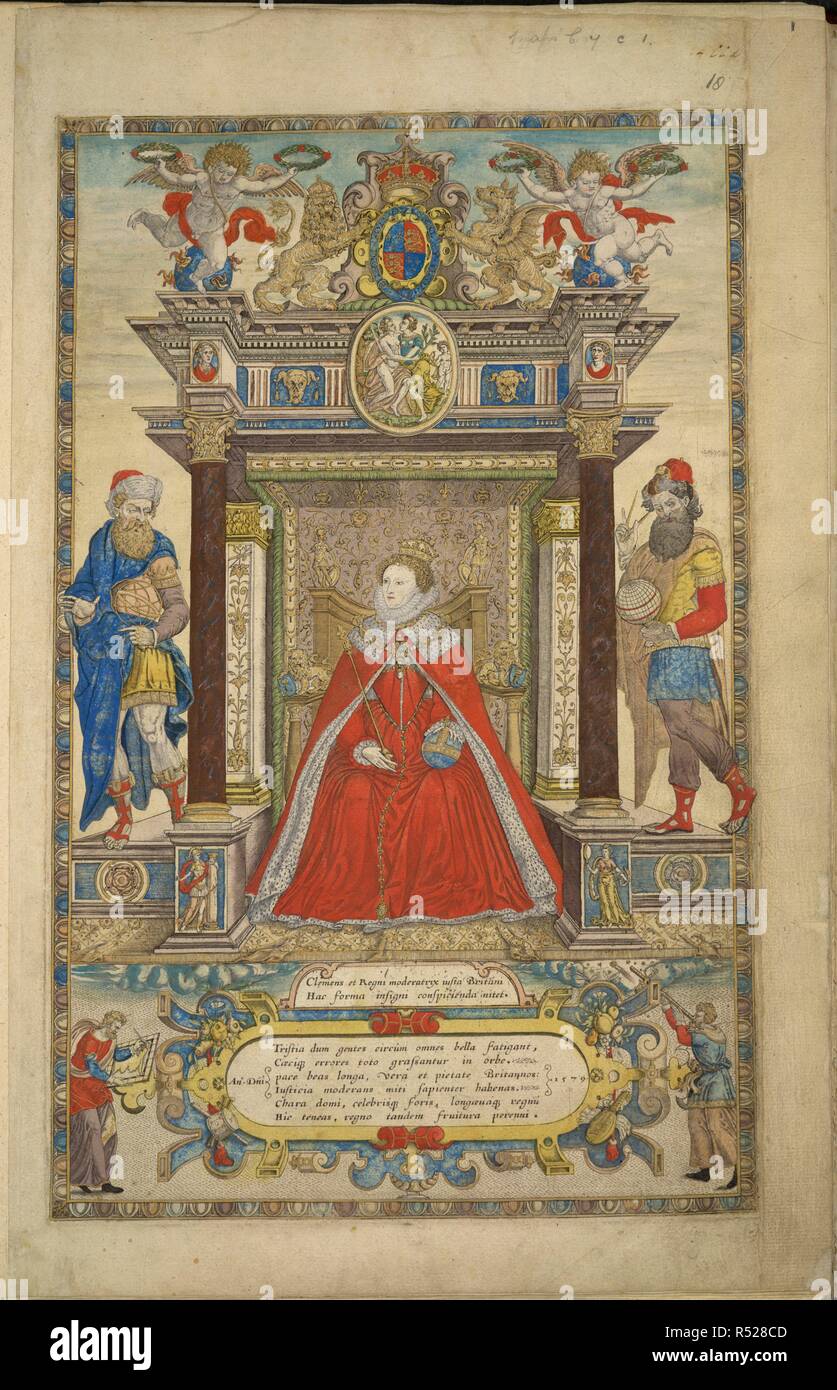 Elizabeth I. An atlas of England and Wales, containing 35 colou. London ...