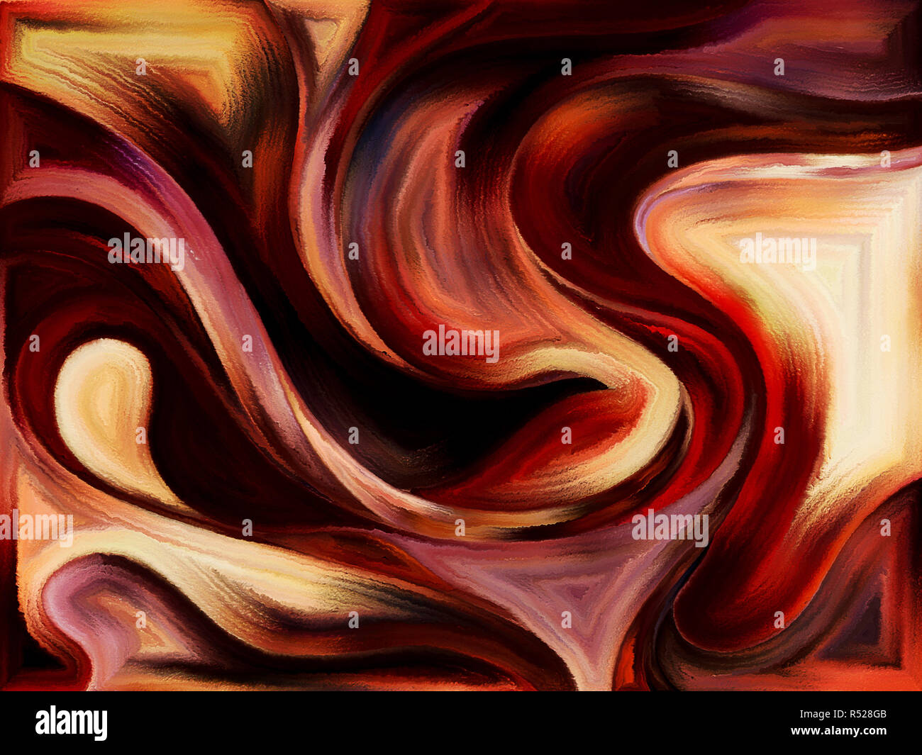 Abstract arrangement of fragmented shapes hi-res stock photography and ...