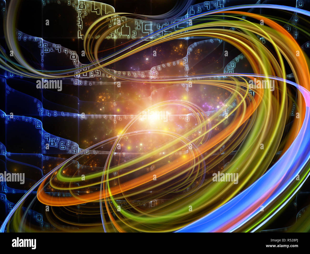 Perspectives of Digital World Stock Photo - Alamy