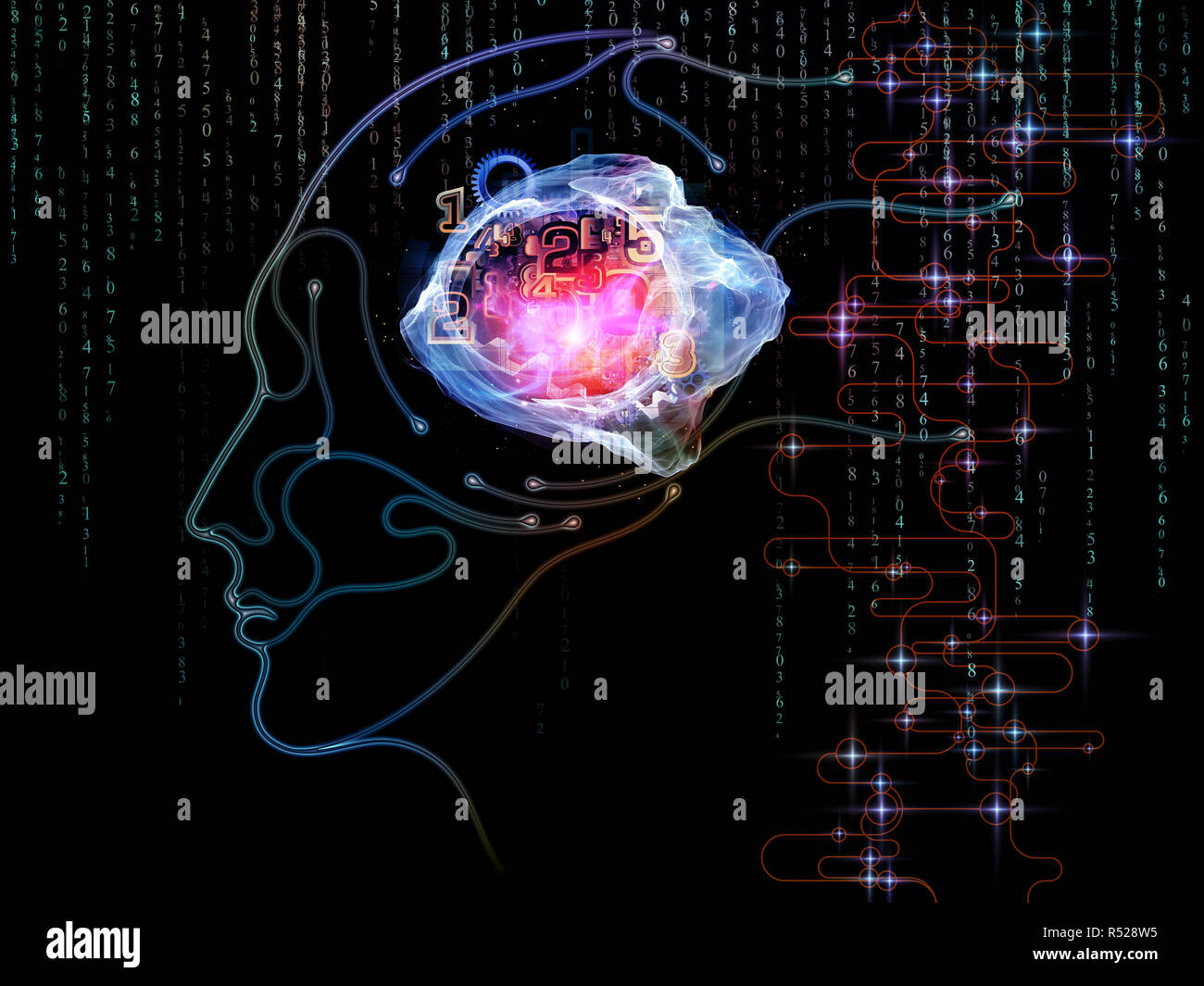 Elements of Machine Consciousness Stock Photo - Alamy